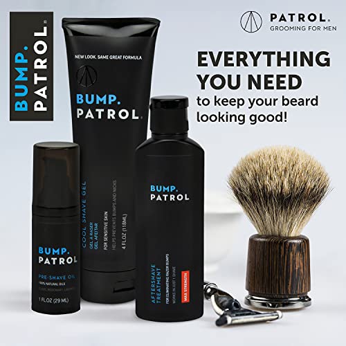 Bump Patrol Sensitive Strength Aftershave Formula - Gentle After Shave Solution Eliminates Razor Bumps and Ingrown Hairs - 2 Ounces