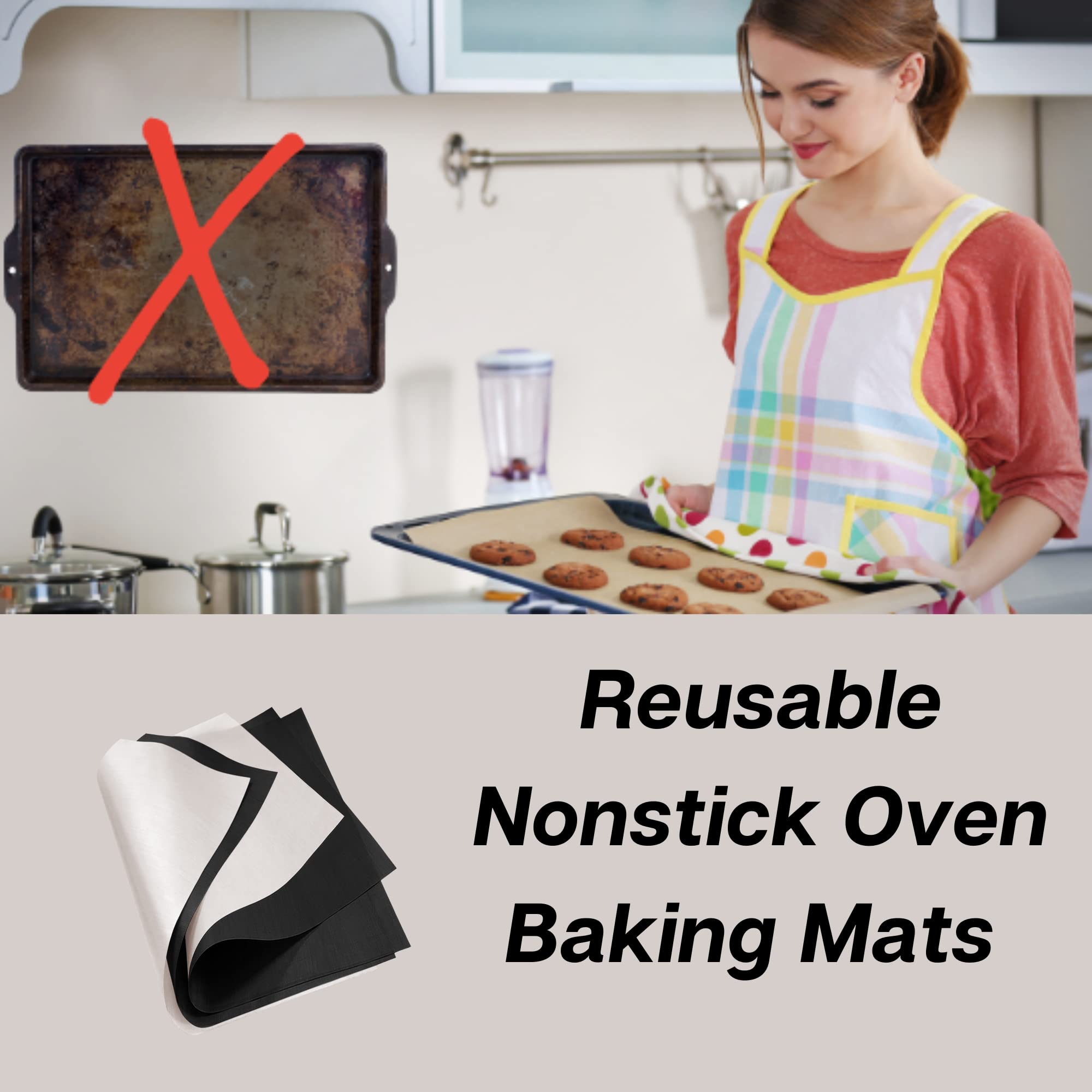 Crazy Chef Cake and Cupcake Carrier With Handle - Pie Carrier Deviled Egg Tray and Collapsible cupcake holder-Cookie Holiday Party Platter With Two Free Non Stick Baking Sheets