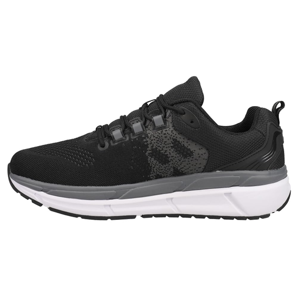 Propét Men's Ultra 267 Sneakers, Black,/Grey, 13 X-Wide US