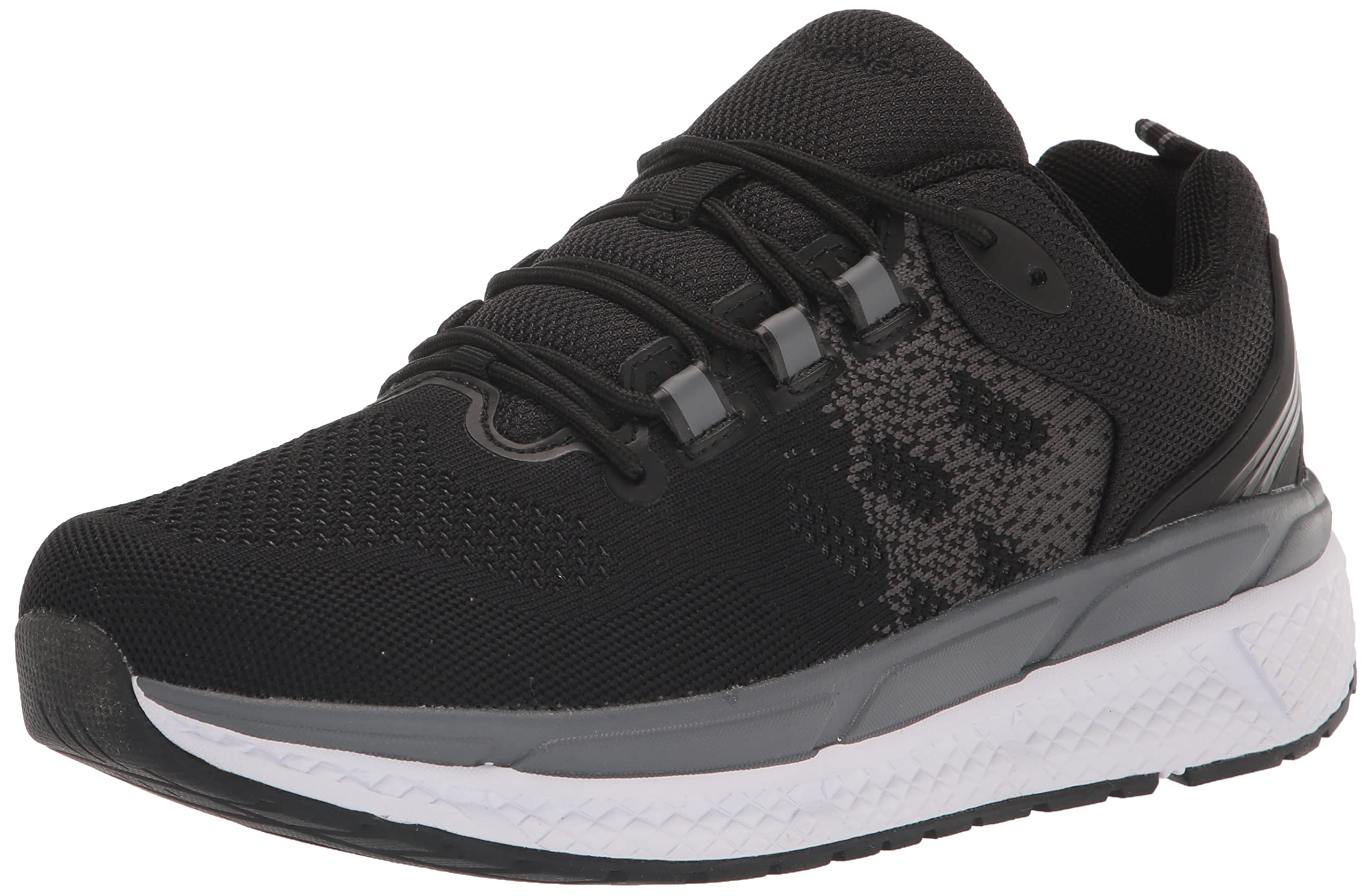 Propét Men's Ultra 267 Sneakers, Black,/Grey, 13 X-Wide US