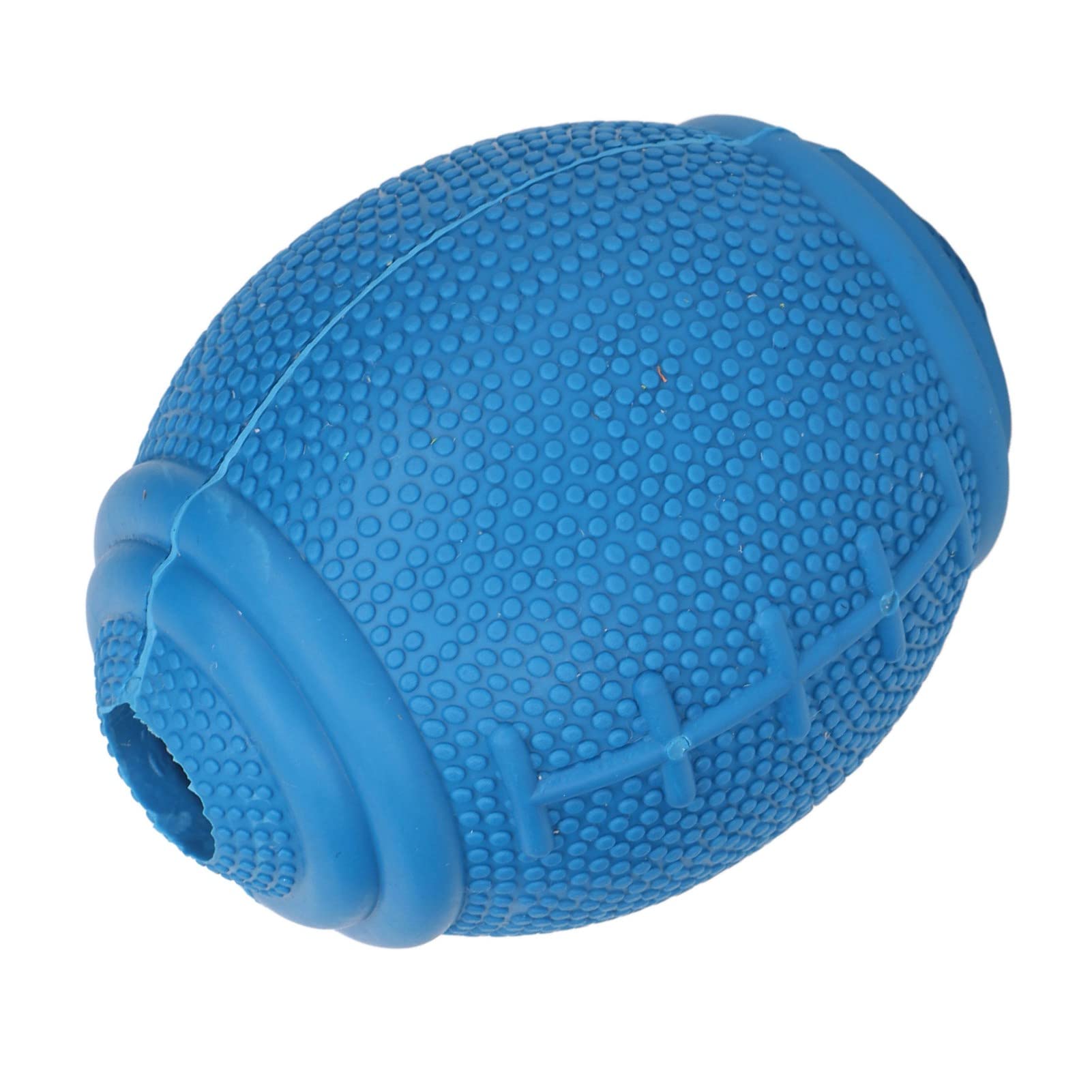 Naroote Dog Rugby Toy, Dog Toy Balls Bite Resistant High Resilience Rubber Interactive for Puppy for Outdoor