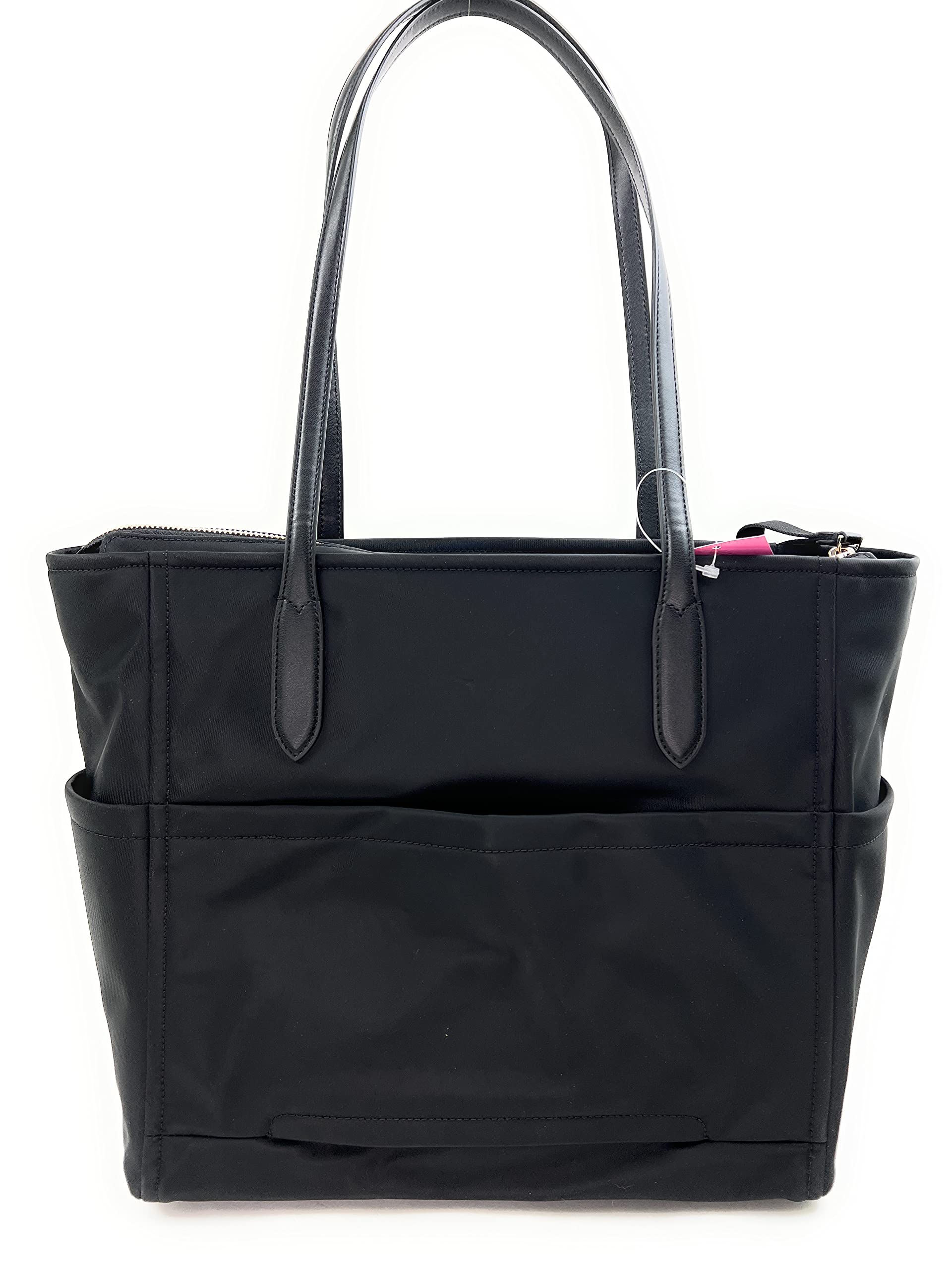 Kate Spade New York Large Chelsea Nylon Satchel (Black)