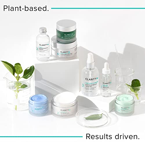 ClarityRx Cold Compress Soothing Cucumber Face Mask, Natural Plant-Based Cooling Facial Treatment with Aloe for Sensitive & Rosacea-Prone Skin (1.7 oz)