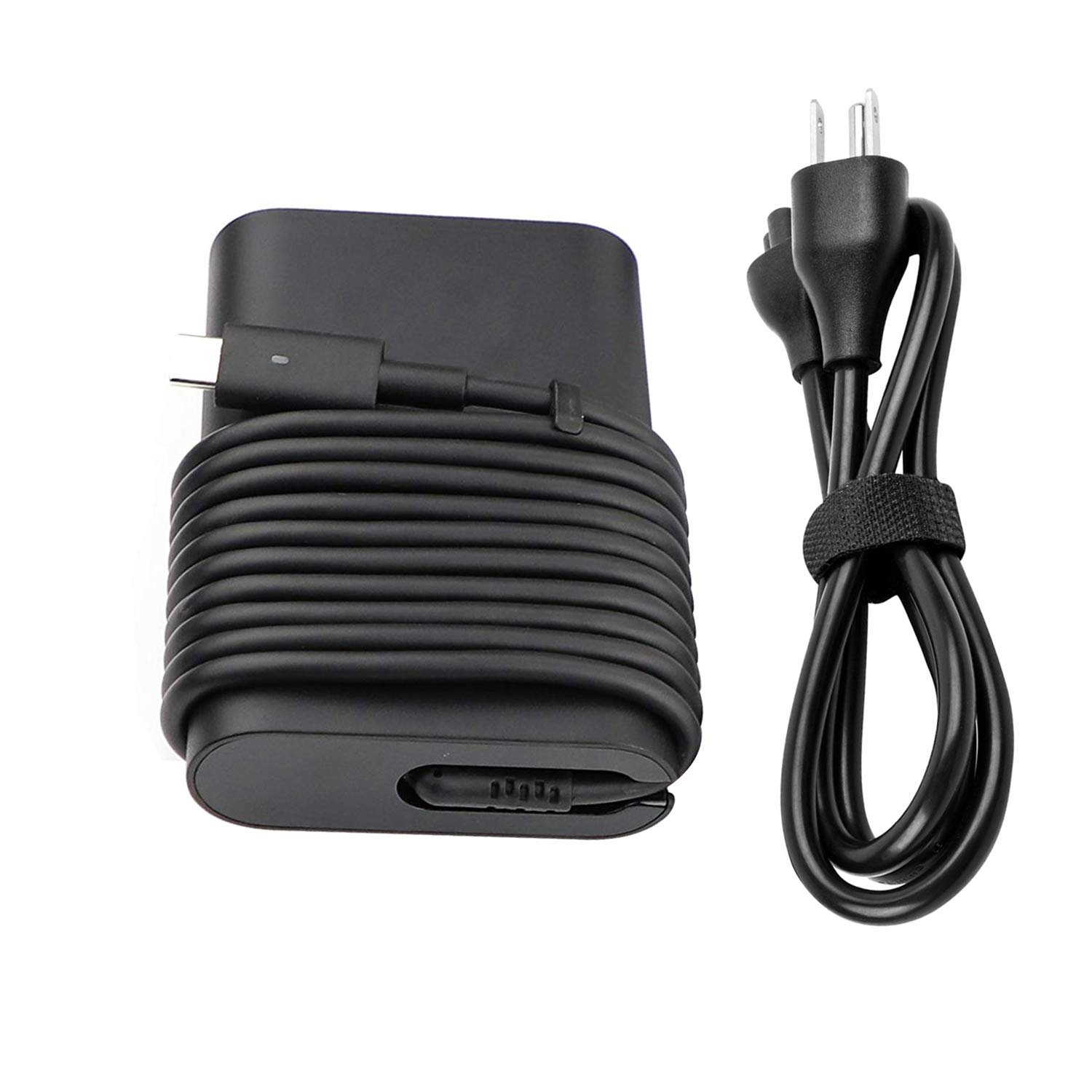 65W USB Type C AC Charger for Dell LA65NM170, 2YKOF, 02YKOF, Dell XPS 12 9250, Dell Latitude 12 7275, Dell Latitude 13 7370 Laptop Power Supply Adapter Cord