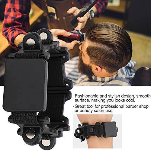 Pasamer Hairdressing Clip Holder Bracelet, Barber Magnetic Clip& Pin Bracelet, Hairdressing Salon Accessories Tool