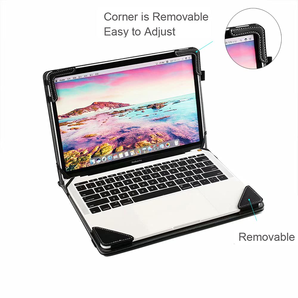 Protective Case Cover Compatible with Dell Inspiron 13 7390 7380 7370 7373 7378 13.3 inch Laptop Bag Notebook Business Sleeve PC Stand Skin Shells