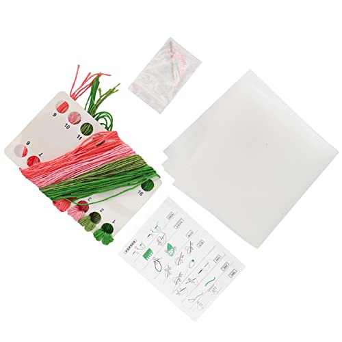 Needle Thread Set, Cotton Canvas Needle Thread Kit, Cotton Canvas Material The Surface is Glossy, for Most People of The Right Age