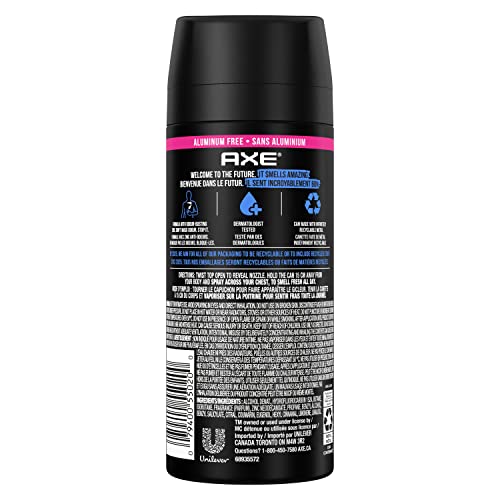 AXE Body Spray Deodorant Phoenix for Long Lasting Odor Protection Deodorant for Men Formulated Without Aluminum 4.0 oz