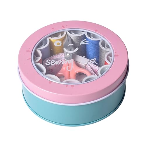 EXCEART 1 Set Thread Repair Kit Sewing Tool Needle Thread Kit Mini Sewing Kit Sewing Thread Case Portable Sewing Kit Embroidery Compact Sewing Kit Sewing Thread Box Household Travel