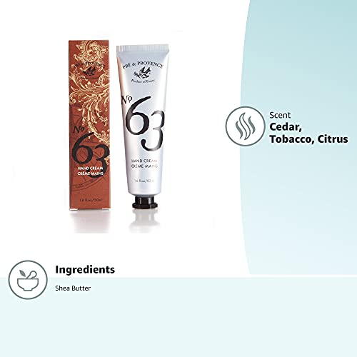 Pre de Provence No.63 Men's Collection, Hand Cream