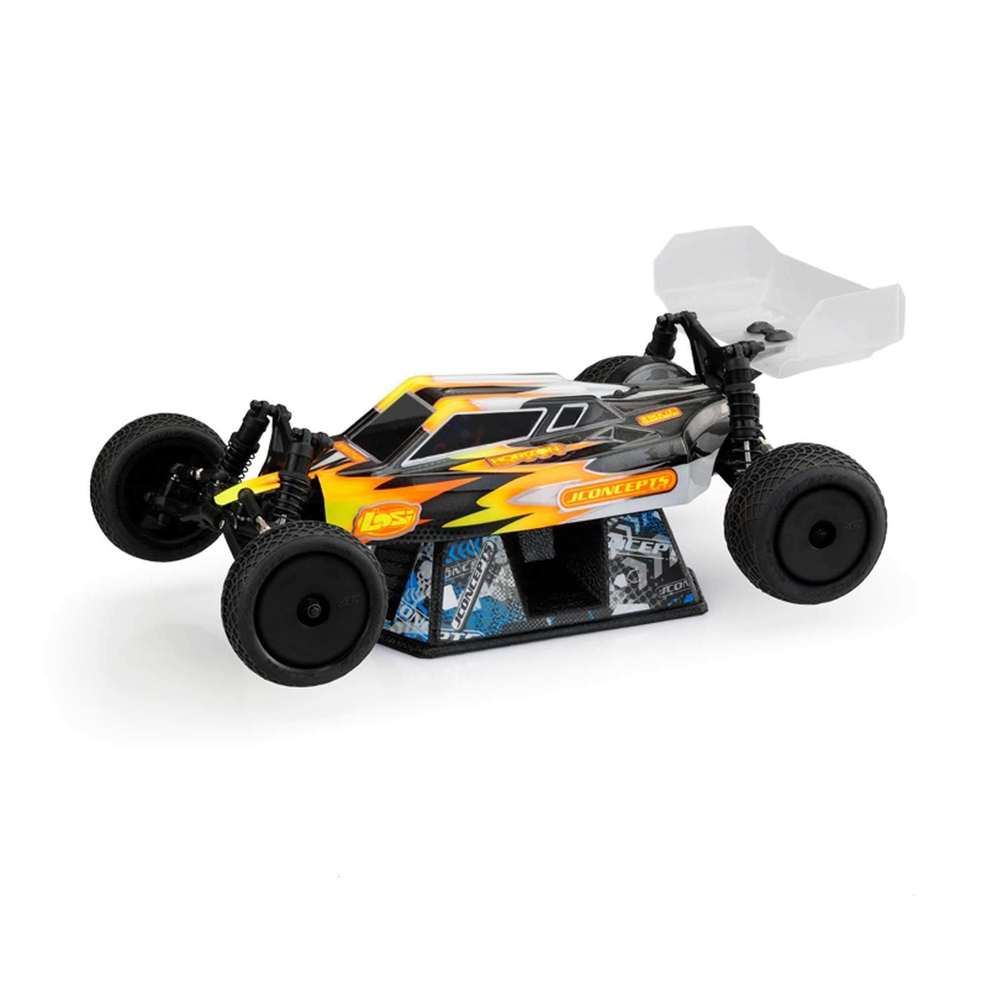 J Concepts Inc. Mini Aero Car Stand Matte Black JCO2938M Electric Car/Truck Option Parts