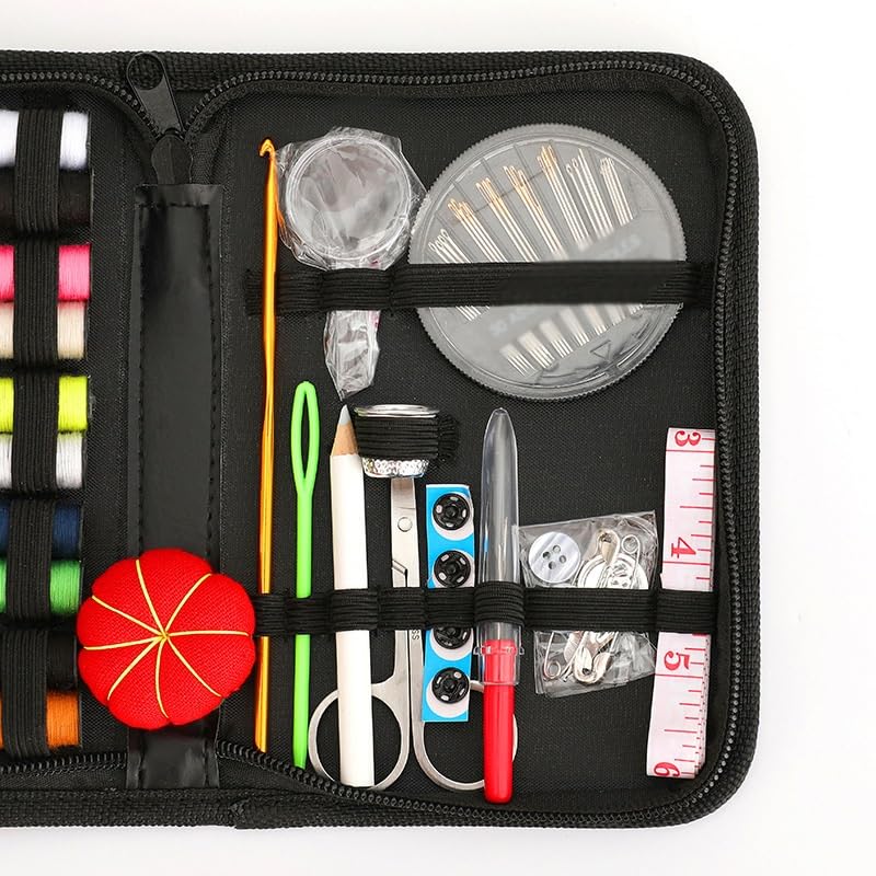 IRDFWH Home Travel Needle and Thread Set Practical Sewing Thread Stripping Knife Yarn Cutting Sewing Kit