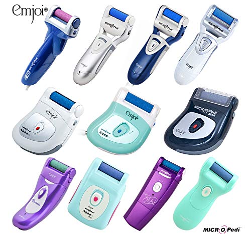 Emjoi Micro-Pedi 3D POWER Callus Remover with Xtreme Coarse Soft & Flexible Roller (Most Powerful & Corded)