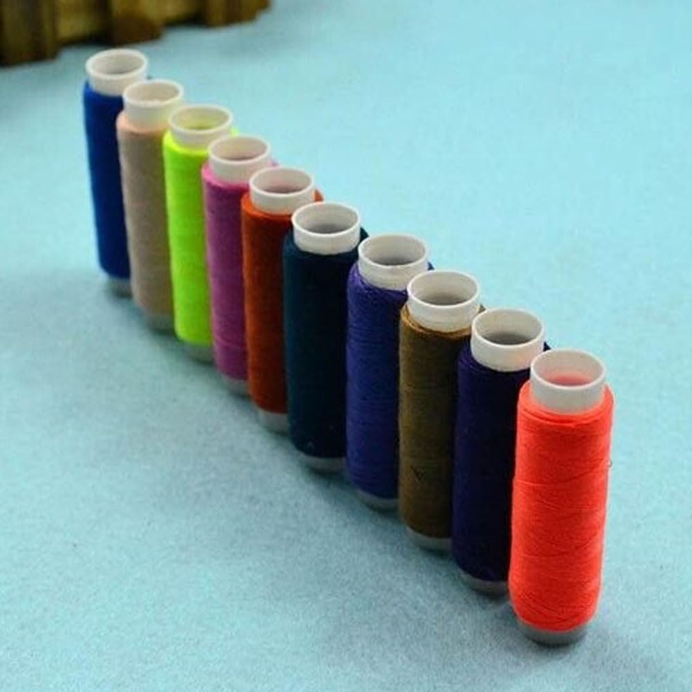 Sewing Thread Machine Hand 109Yard Spool 39 Pcs/Set Mixed Colors