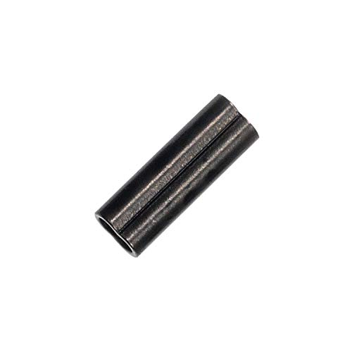 Rite Angler Copper Mini Double Barrel Crimping Sleeves (100 Pack) 60 lb. - 400 lb., .8mm-2.2mm Test Mono Rig Making Saltwater Freshwater Fishing (1.0mm Inside Diameter, 80 lb. Test)