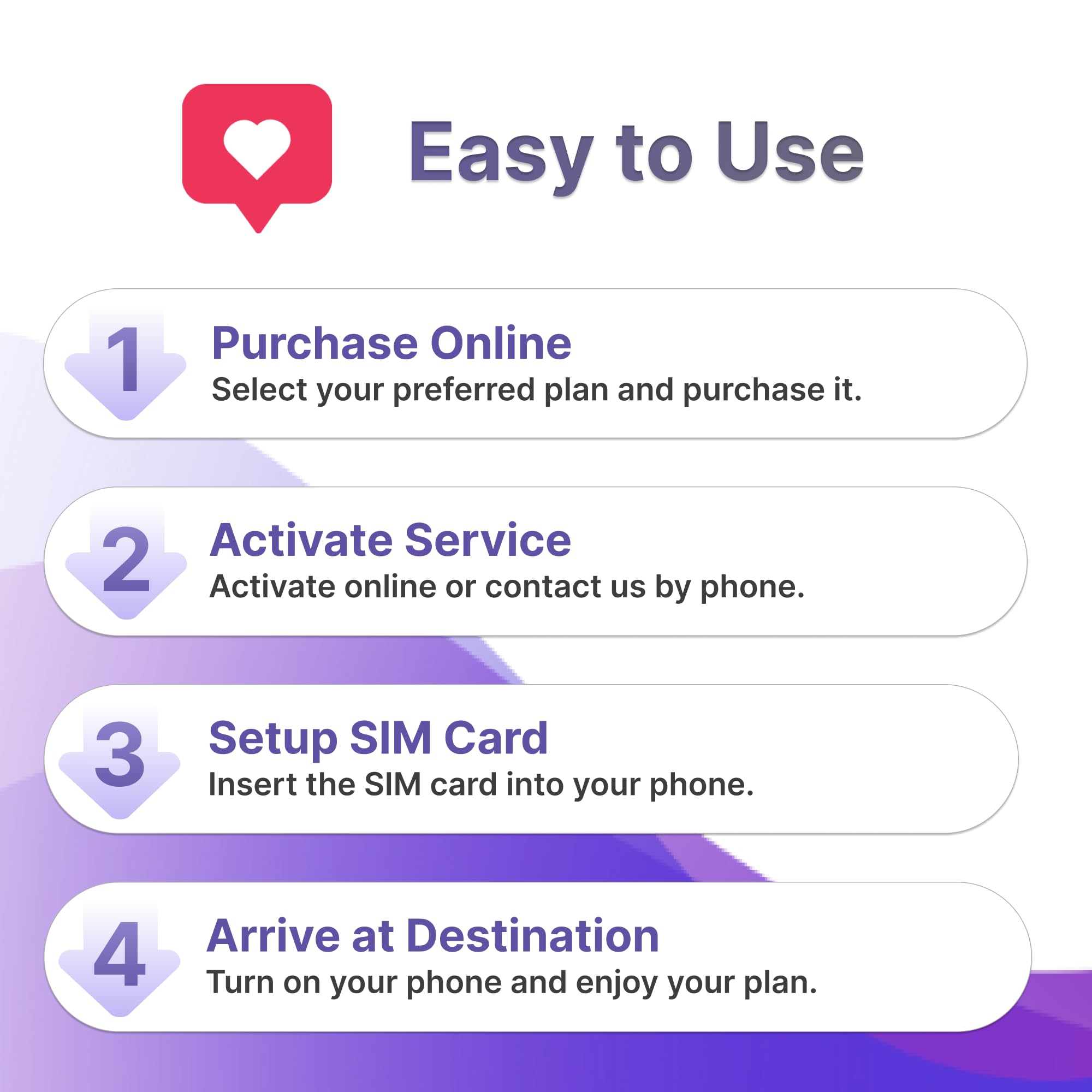 Jethro Mobile Unlimited Talk & Text Plan (No Internet Data), Suitable for Seniors, Kids, Students and Dumb Phones, 3-in-1 SIM Card Kit, Prepaid Phone Plan (180 Days)