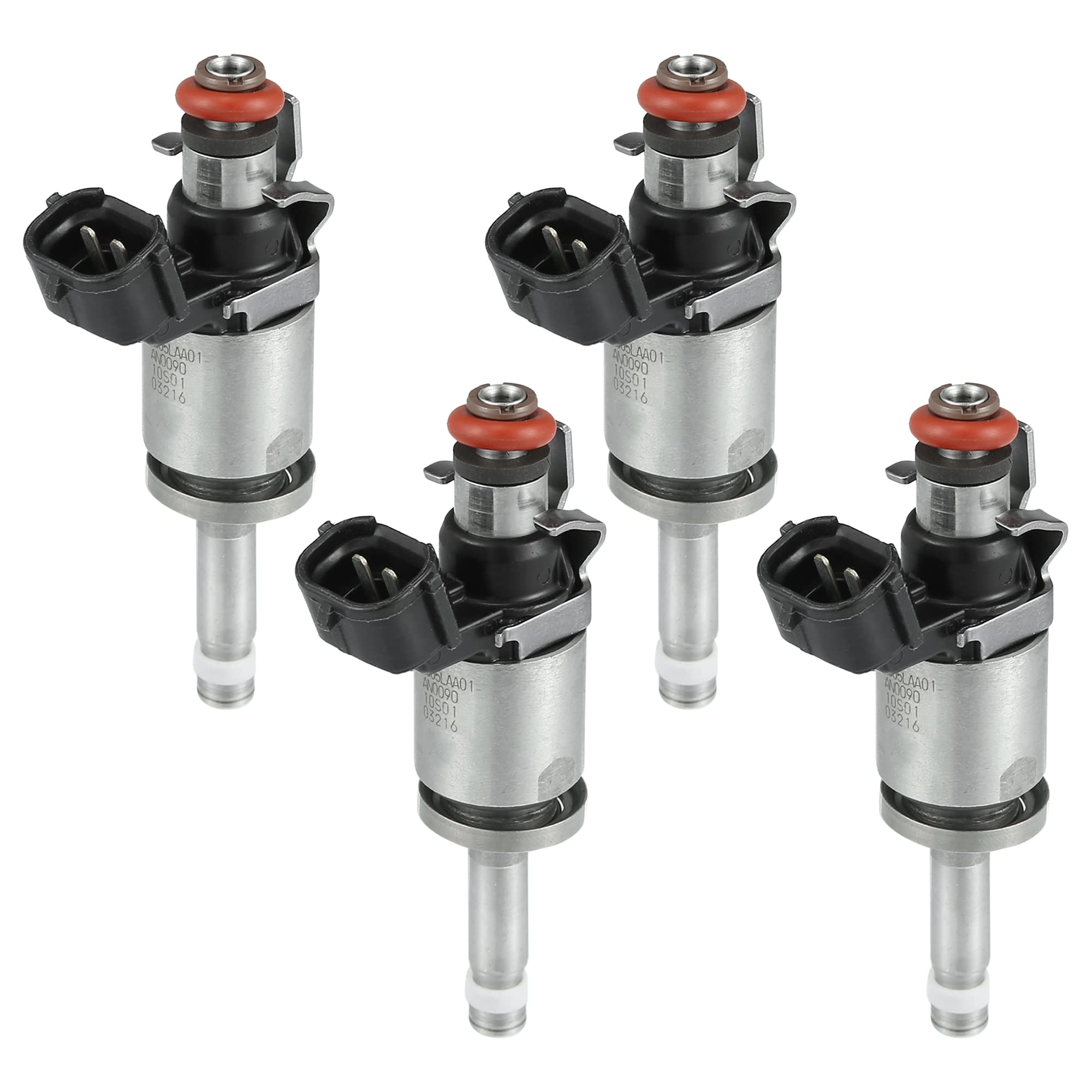 X AUTOHAUX 16450-5LA-A01 Fuel Injector Nozzle Flow Matched Replacement for Honda Accord 13-17 for Honda CR-V 15-17 for Acura ILX TLX 15-17 2.4L 4pcs