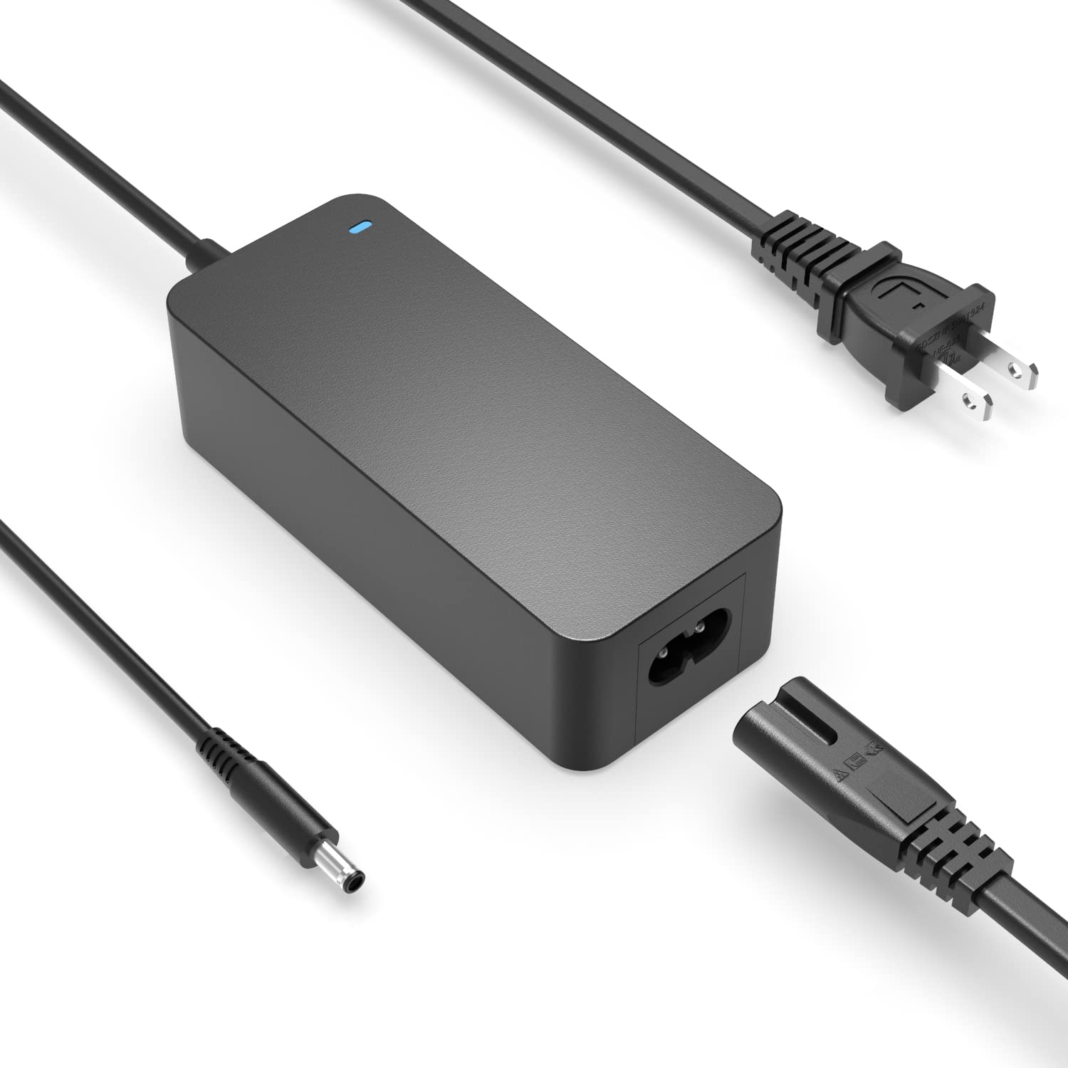 UL Listed 65W 45W AC Charger Adapter Fit for Dell Inspiron 5570 5379 5770 5579 7773 7373 7573 7570 7370 7386 7586 7786 15 13 17 i5570 P75F P58F P69G P70F P30E Laptop Power Supply Cord