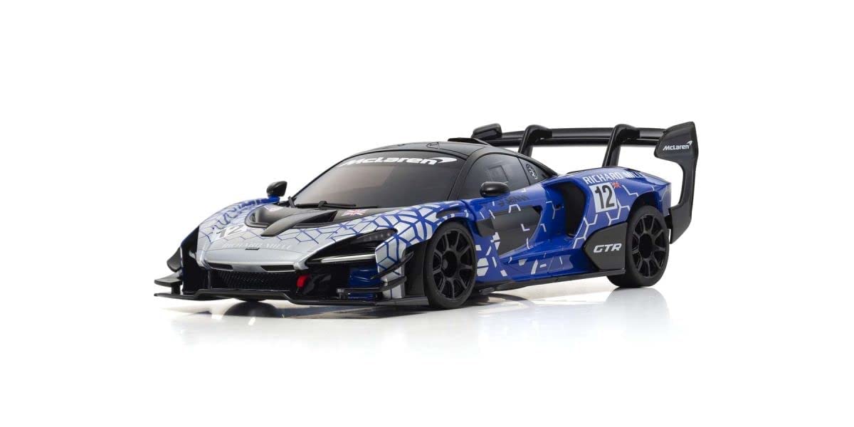 Kyosho Mini-Z RWD McLaren Senna GTR Blue 32340BL Readyset