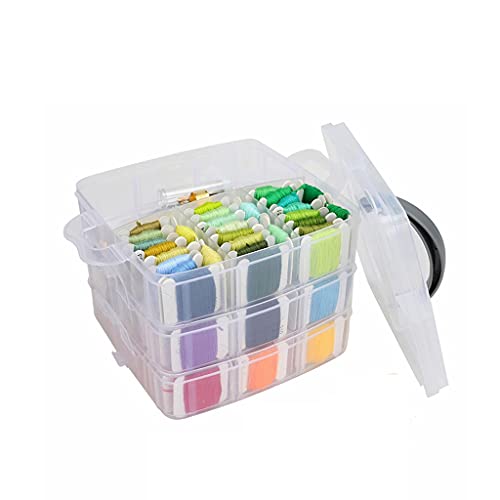IRDFWH Embroidery Thread Floss Set 150 Colors Cross Stitch Floss Threads Scissors Needles Craft DIY Sewing Accessories Kit