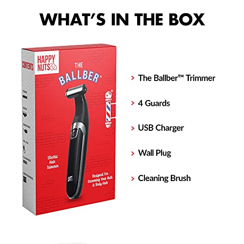 HAPPY NUTS The Ballber™ Groin Hair Trimmer with a Replaceable Blade