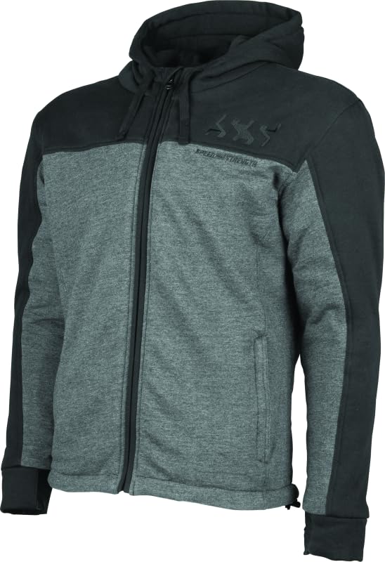 Speed and Strength mens Sweater Shirt, Black/Grey, Small US