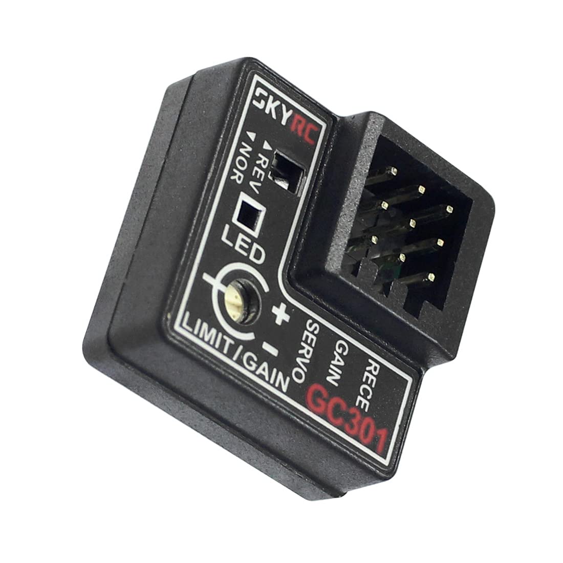 SKYRC GC301 Gyro Sensor Automatic Stability Control Gyro for Adjusting RC Cars Steering Output