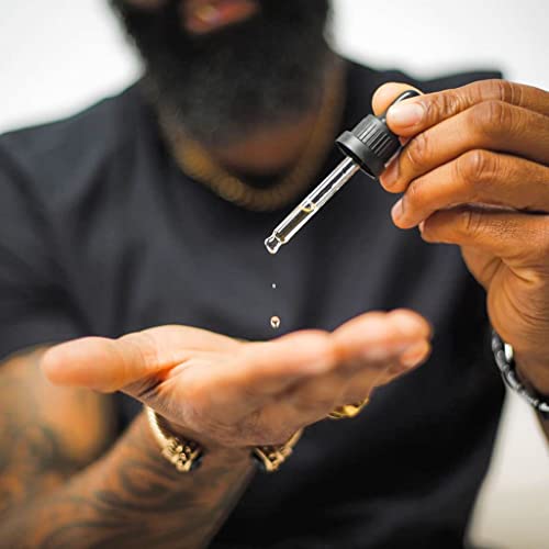 Opulent Essentials Beard Oil, Beard Growth Softener Moisturizer Conditioner, Cherry Tobacco Scent