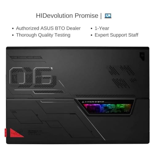 HIDevolution ASUS ROG Flow Z13 GZ301ZC 13.4" WUXGA 120Hz Touch, 1.7 GHz i7-12700H, RTX 3050, 16 GB LPDDR5 RAM, 1 TB PCIe SSD, Windows 11 Pro