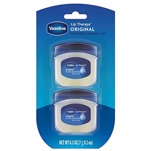 Vaseline Lip Therapy Original | Vaseline Lip Therapy Mini (Original, 2 Pack)