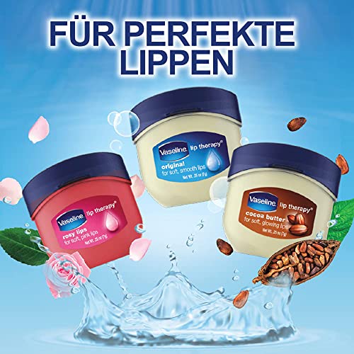 Vaseline Lip Therapy Original | Vaseline Lip Therapy Mini (Original, 2 Pack)