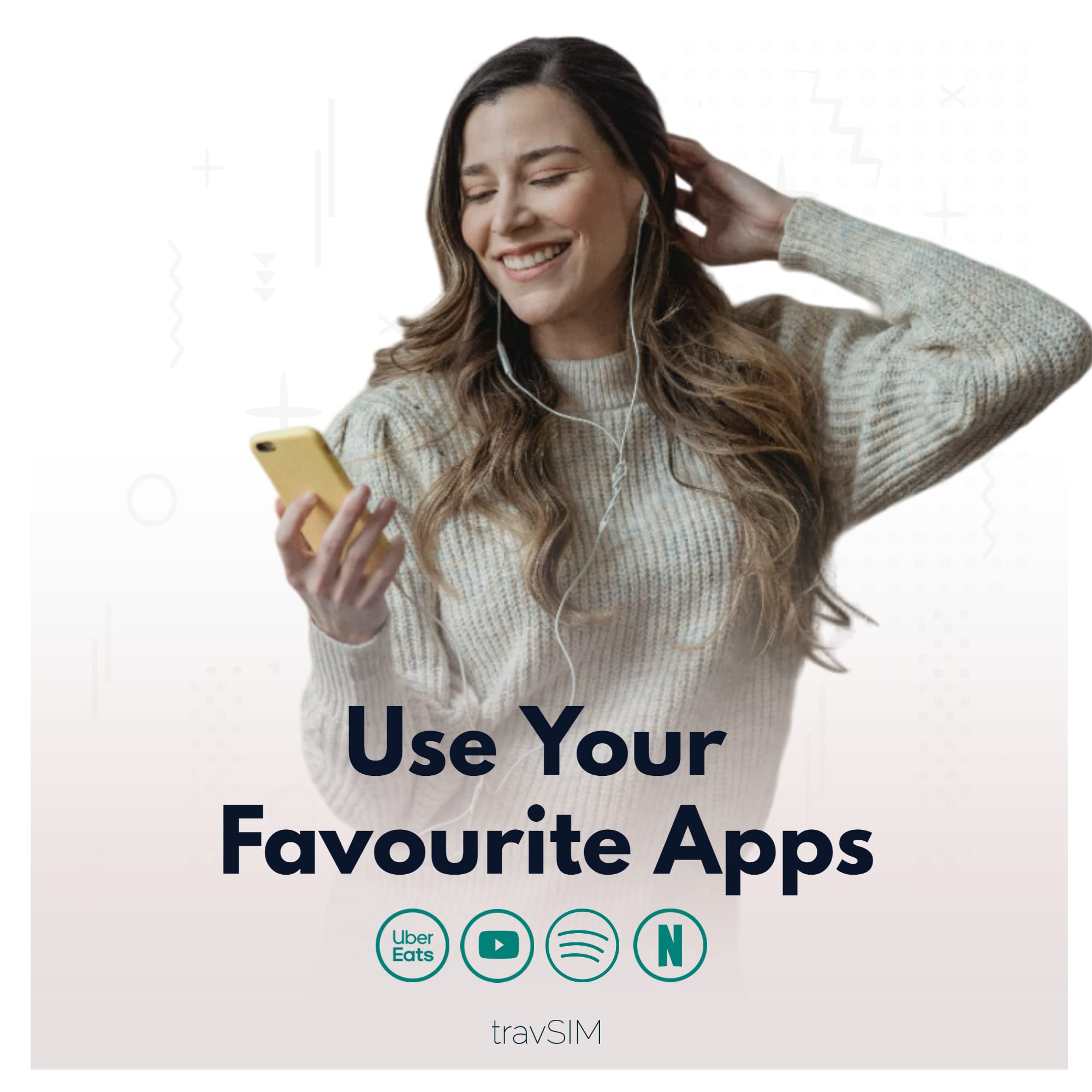 travSIM Canada SIM Card | Uses The T-Mobile Network | 5GB Mobile Data | Free Roaming USA & Mexico | SIM Card for Canada Travel has Unlimited National Calls & Texts | SIM Card Canada 14 Days