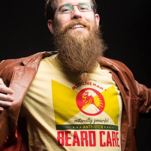 Medicine Man's Anti-Itch Beard Oil 2 FL OZ - 100% Natural & Organic Leave-in Conditioner for Men