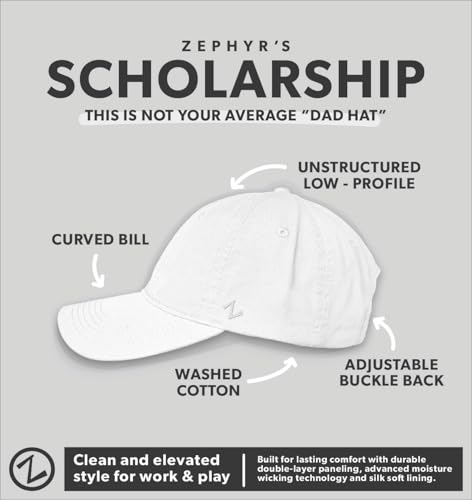 Zephyr Men's Adjustable Scholarship Vault Hat, Team Color, One Size