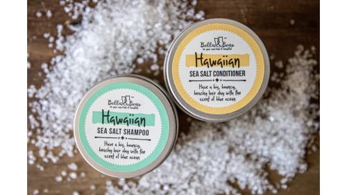 Bella & Bear Hawaiian Sea Salt Volumizing Shampoo, Exfoliating, Cruelty Free, Ocean Scent, Bulk 6.7oz - 12 Pack
