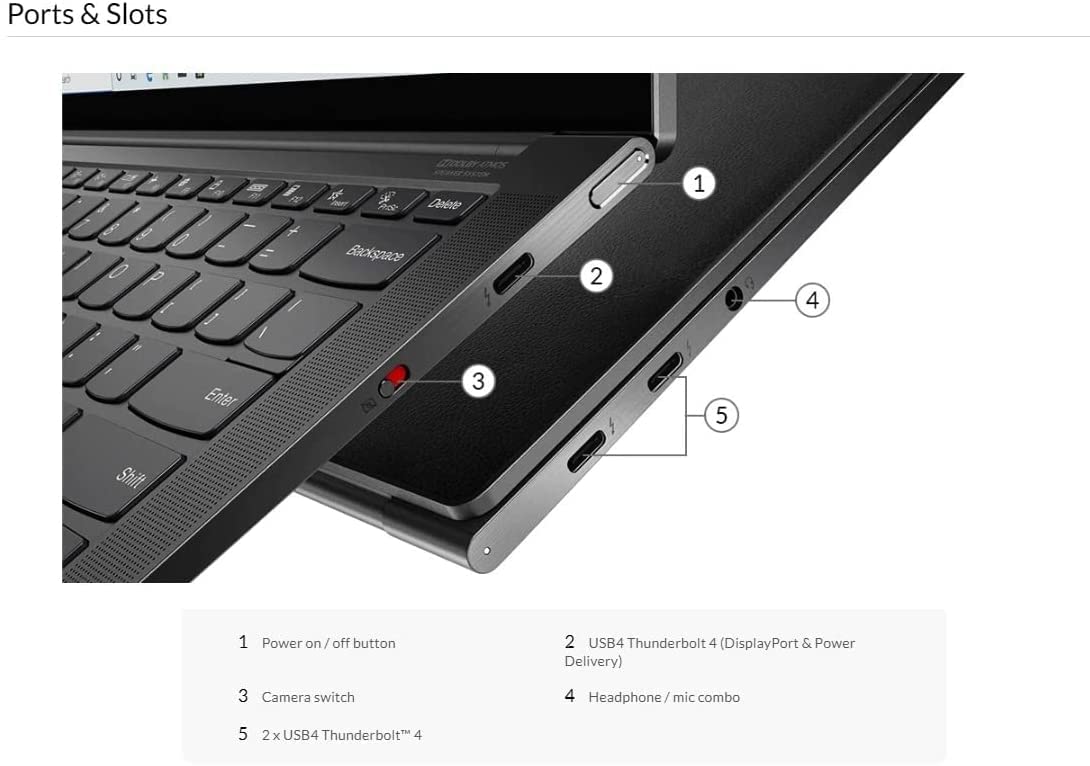 Lenovo 2022 IdeaPad UltraSlim 9i Business Laptop 14" UHD 4K IPS Touchscreen | Intel Core i7-1165G7 | 16GB RAM | 2TB SSD | Backlit-KYB | FP-Reader | WiFi-6 | Thunderbolt | IR-Webcam | Win10Pro |TF