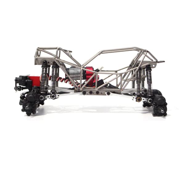 furitek (HELIDIRECT Hiroyama Titanium 1/24 Scale Micro RC Crawler Truck Kit with Mini Rocketman - Remote Control Car, Truck Kit (Only Kit)