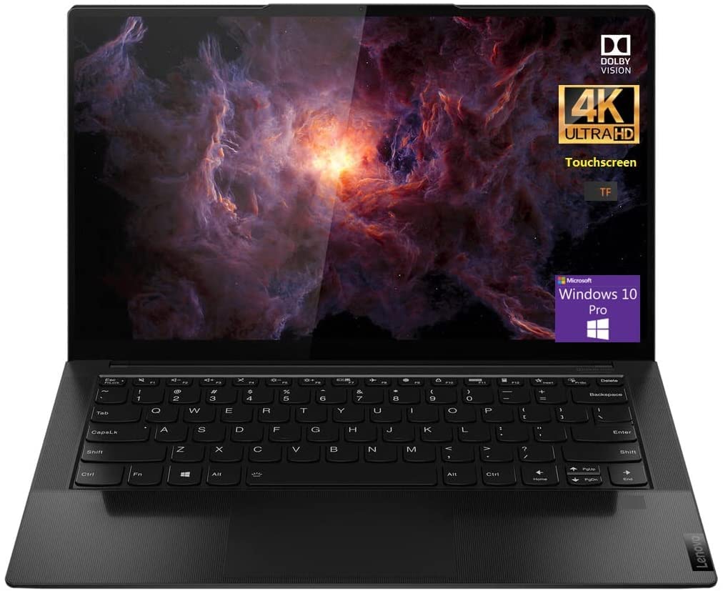 Lenovo 2022 IdeaPad UltraSlim 9i Business Laptop 14" UHD 4K IPS Touchscreen | Intel Core i7-1165G7 | 16GB RAM | 2TB SSD | Backlit-KYB | FP-Reader | WiFi-6 | Thunderbolt | IR-Webcam | Win10Pro |TF