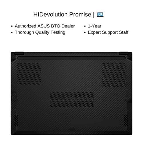 HIDevolution ASUS ROG Flow X16 GV601VI 16" WQXGA 240Hz Touch, 2.6 GHz i9-13900H, RTX 4070, 32 GB DDR5 RAM, 2 TB PCIe SSD, Windows 11 Pro