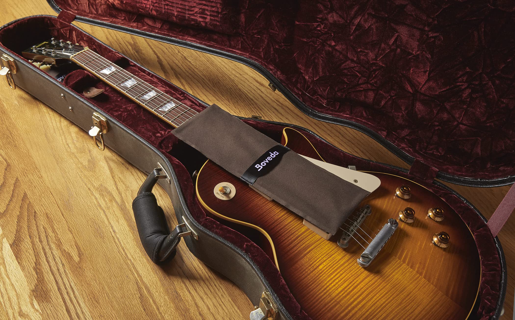 Boveda for Music | Double-Sleeve Fabric Holder for 49% RH Boveda 2-Way Humidity Control | For Use with 2 Boveda Size 70 to Protect Large Instruments from Cracking/Warping