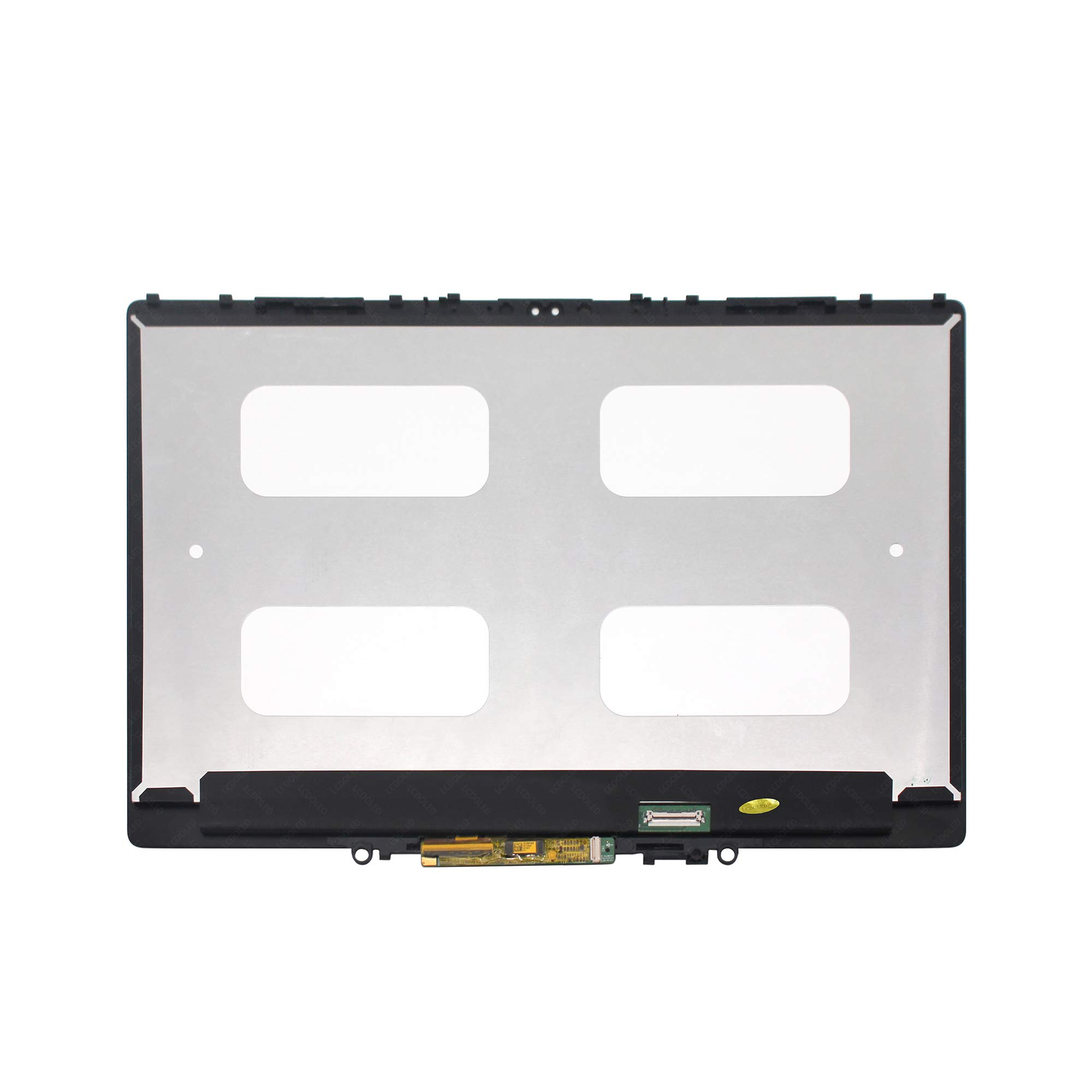 LCDOLED Replacement 13.3 inches FullHD 1920x1080 IPS LED LCD Display Touch Screen Digitizer Assembly Bezel with Controller Board for Dell Inspiron 13 7370 i7370 P83G P83G001 Touch (Not for 7373 i7373)