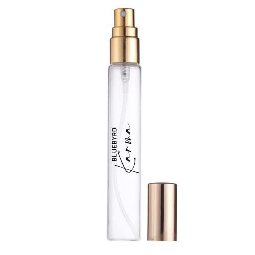 Bluebyrd Soap Co. Karma Fragrance Spray 15ml | Eau de Perfume - Clean Perfume for Women & Men, Vegan & Skin Safe Fragrance - Perfume with Notes of Citrus, Lavender, Lemongrass, Patchouli, Musk, Cashmere (Karma, 15 ml)