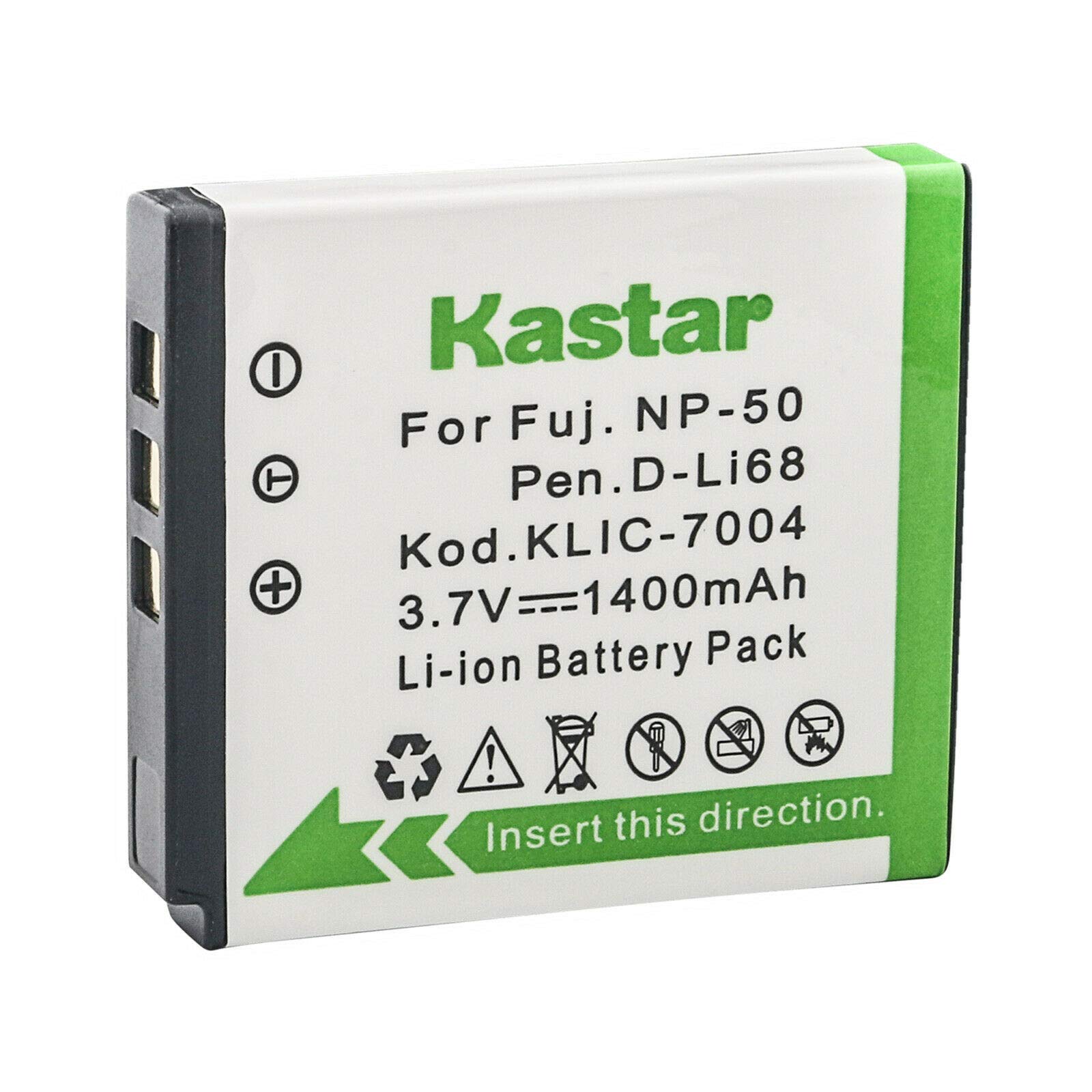 Kastar FNP-50 Battery 4-Pack Replacement for SiOnyx Aurora SX-50 Battery, SiOnyx Aurora Sport Water-Resistant IR Night Vision Camera
