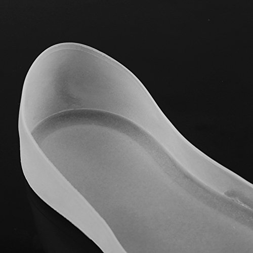 Silicone Socks, 1Pair Silicone Moisturizing Socks Comfortable and Reusable Moisturizing Gel Socks for Women Men Dry Cracking Skin (L)