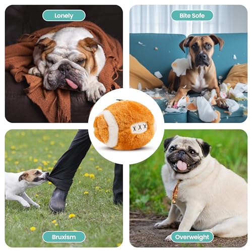 Ethical Plush Football Dog Toy, 4-1/2-Inch