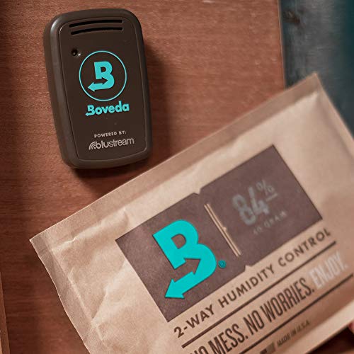Boveda 84% Two-Way Humidity Control Pack For Seasoning – Season Wood Containers – Size 60 – Single – Individually Wrapped Seasoning Packet