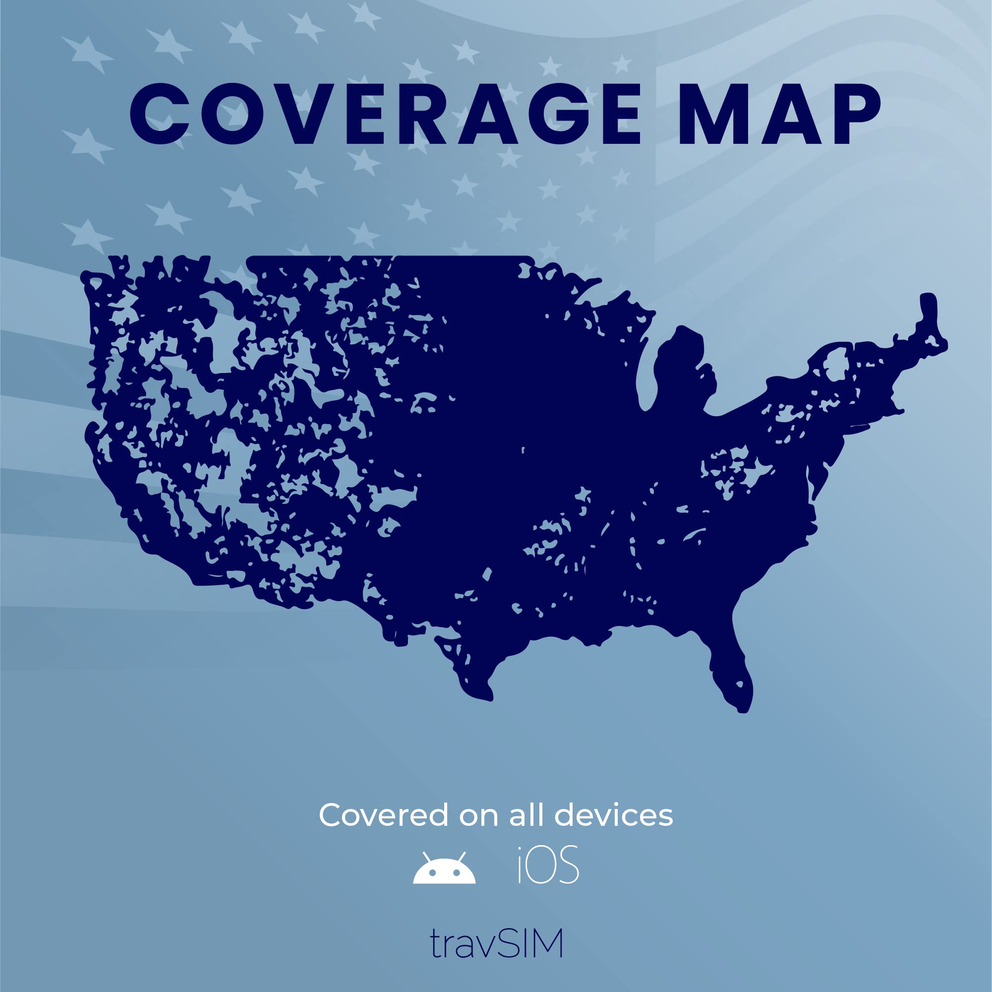 travSIM Prepaid USA SIM Card | 15GB Mobile Data with 4G/5G Speed. Unlimited Calls and Texts in The USA. The US SIM Card Works with iOS and Android Devices. Valid for 14 Days.