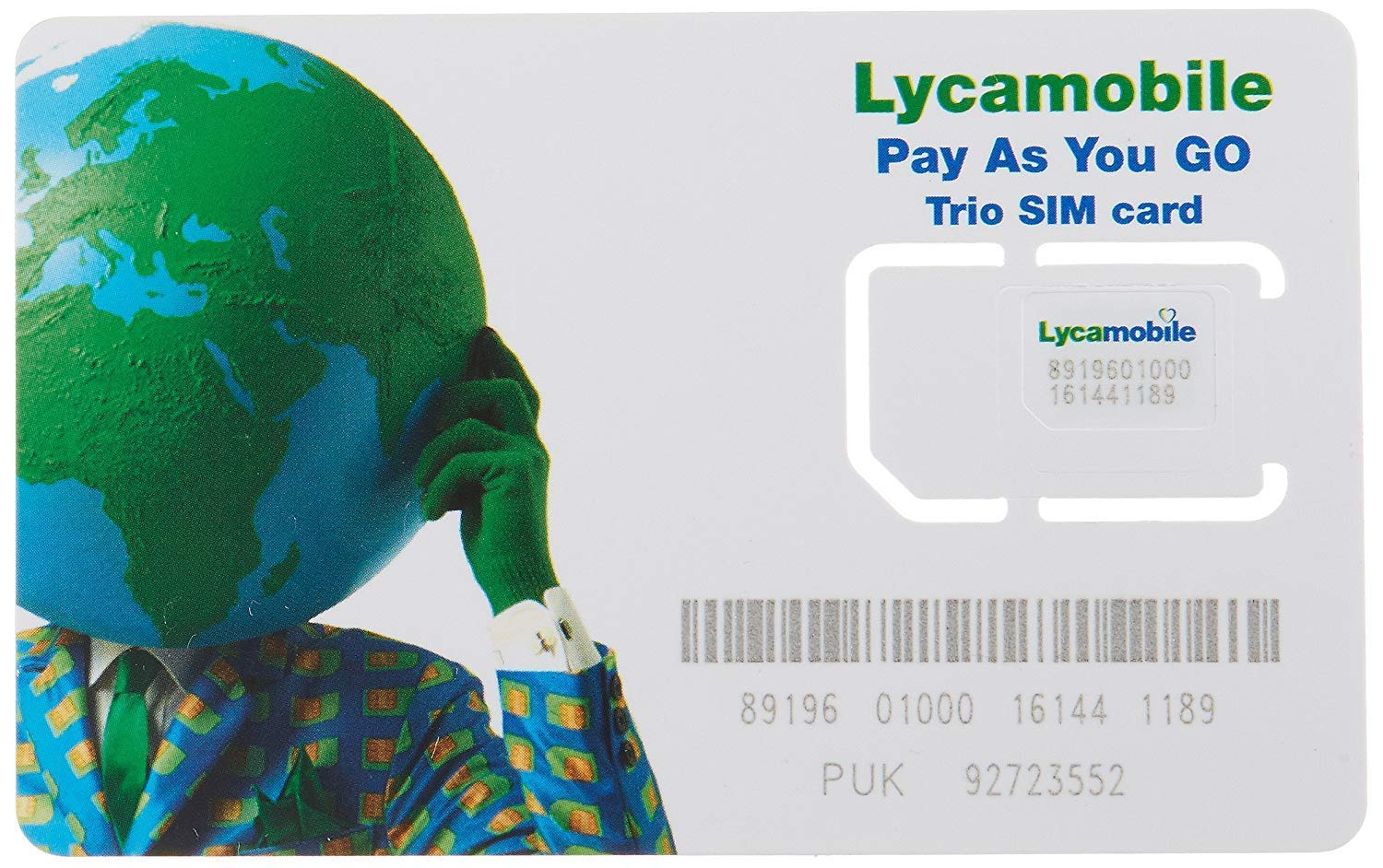 Lycamobile Sim Card $29 Plan Prepaid 3 Months Service - Both Port in and New Activiation Supported