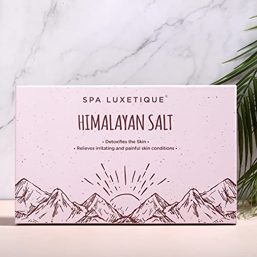 Bath Salts, Epsom Salts with Himalayan Bath Salt for Women Relaxing Extra Lavender Essential Oil with Spoon, Bath Sets for Women Gift Epsom Salt for Soaking Gift Set-3 Pcs x 16oz/454g