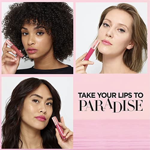 L'Oreal Paris Glow Paradise Hydrating Lip Balm-in-Gloss with Pomegranate Extract & Hyaluronic Acid, Blissful Blush, 0.23 fl oz